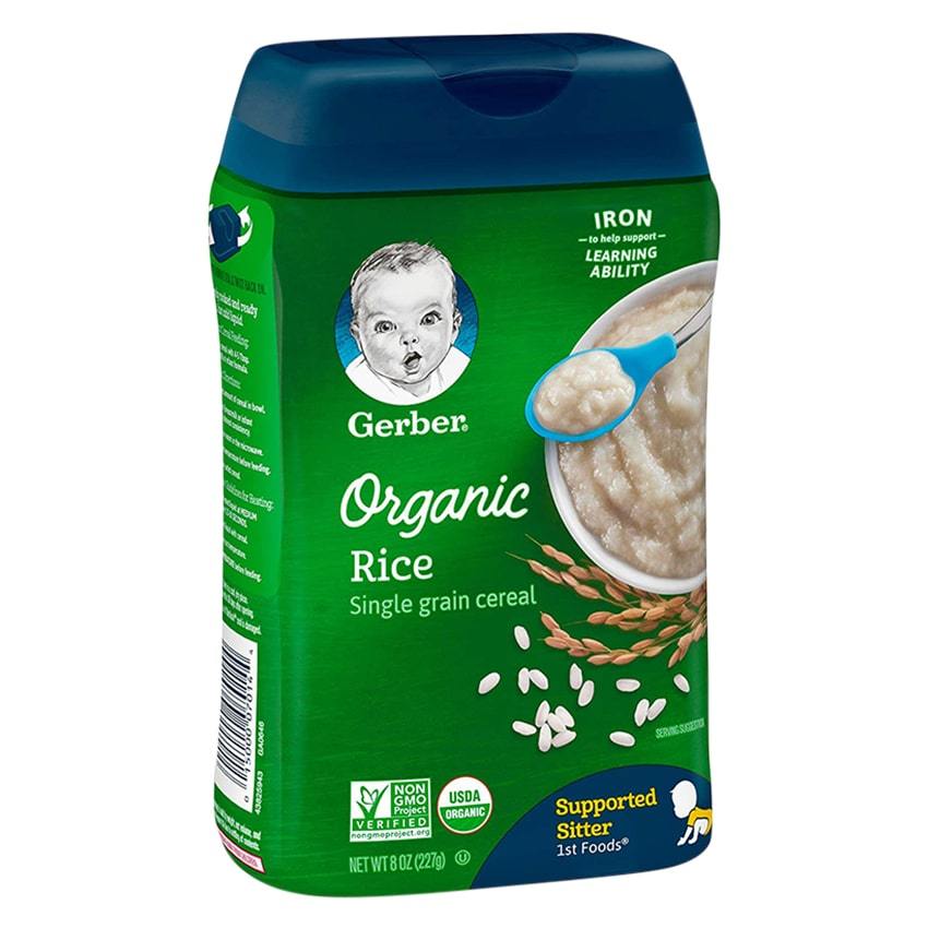 Gerber Organic Rice | Baby Food 4 Months – BaoBaby